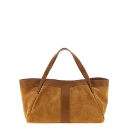 TWINSET Braune Polyethylen-Schultertasche