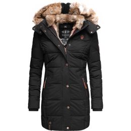 Marikoo Damen Wintermantel "Lieblings Jacke", schwarz, Gr. XS, Oberstoff: 100% Polyester. Futter: 100% Polyester. Wattierung: 100% Polyester.