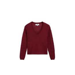 Scalpers Basic V Jumper ' ' Damen Gr&ouml;&szlig;e XL beere