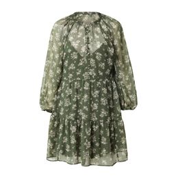 Abercrombie & Fitch Abercrombie & Fitch Kleid Damen Gr&ouml;&szlig;e 38 gr&uuml;n / rosa / wei&szlig; Sommerkleid