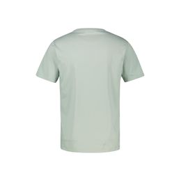 Lerros Herren Rundhalsshirt "T-Shirt aus reiner Baumwolle mit Slogan-Print, gro&szlig;e Gr&ouml;&szlig;en", gr&uuml;n, Gr. XXXL, 100% Baumwolle, Shirts