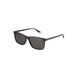 Polaroid Sonnenbrille 'PLD 4137/S' Herren Gr&ouml;&szlig;e 58 schwarz / silber