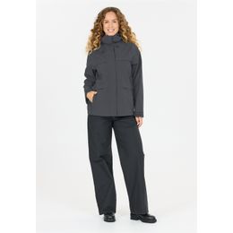 WHISTLER Damen Outdoorjacke "Liel", grau, Gr. 46, unifarben, 100% Polyester, Jacken, mit getapten N&auml;hten
