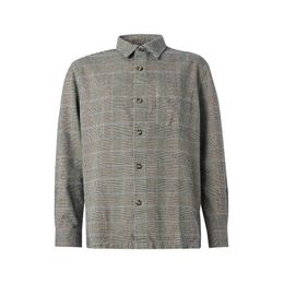 TOMMY HILFIGER Button Up Shirt male size XL Beige / Blue / Black