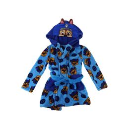 PAW PATROL Jungen Bademantel Morgenmantel in blau | Gr.: 116