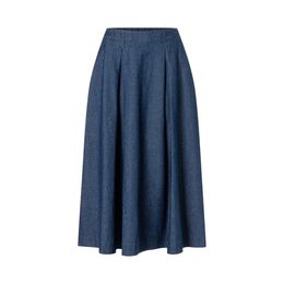 Maerz Muenchen Damen Maxirock "Maerz Muenchen 169400 Rock Damen Bekleidung", blau, Gr. 42, 100% Baumwolle, R&ouml;cke