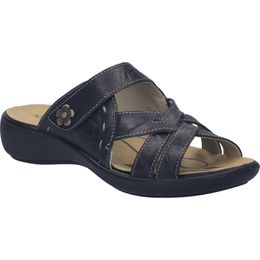 Josef Seibel Damen Sandale "Ibiza 99, schwarz", Gr. 38, schwarz, Obermaterial: 100% Rindsleder Leather cow., Schuhe