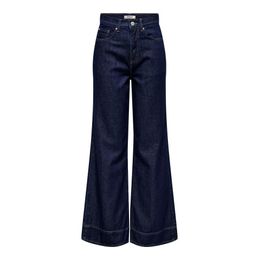 Only Jeans mit weitem Bein in Dark Blue Denim | Gr.: W30/L32