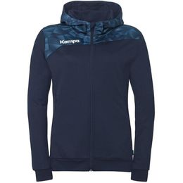 Kempa Trainingsjacke "Athletics 29 Kapuzenjacke Damen" in Blau | Gr.: XXL