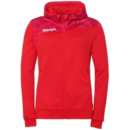 Kempa Trainingsjacke "Athletics 29 Kapuzenjacke Damen" in Rot | Gr.: S