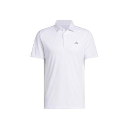 adidas Golf Funktionsshirt 'PERFORMANCE SOLID POLO' Herren Gr&ouml;&szlig;e L wei&szlig;