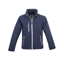 BMS Softshelljacke "Jacke Softshell Herren Stealth" in Blau | Gr.: XXL