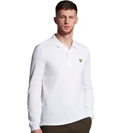 Lyle & Scott Lyle And Scott Herren Polo LS in Wei&szlig;