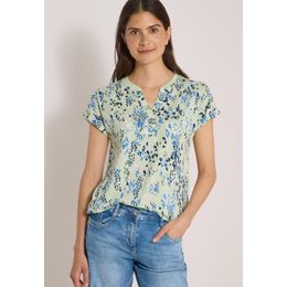 Cecil Damen Tunikashirt, bunt, Gr. L, gemustert, Web, 50% Baumwolle, 50% Modal, Shirts, im Tunika-Style
