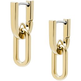 Fossil Ohrringe 'Heritage' Damen Gr&ouml;&szlig;e One Size gold / silber
