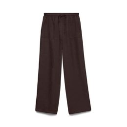 V&eacute;ro Moda Vero Moda Hose mit weitem Beinschnitt in Chocolate Torte | Gr.: XL