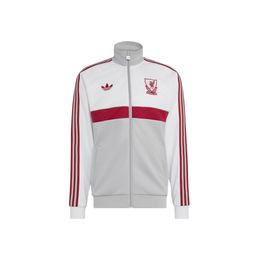 adidas Performance Trainingsjacke 'LFC OG' Herren Gr&ouml;&szlig;e S hellgrau / purpur / wei&szlig;