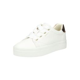 Gant Footwear Sneaker in Wei&szlig;/Gold | Gr.: 38