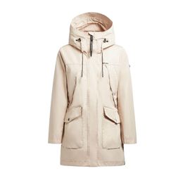 Khujo Between-Seasons Parka 'Aira' female size XXL Light beige / Black