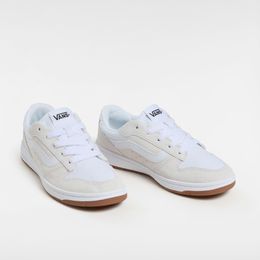 Vans Damen Sneaker "Ryland LS", Gr. 36,5, wei&szlig;, Leder, Schuhe
