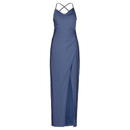 Vera Mont Abendkleid figurbetont in Blue Stone | Gr.: 42