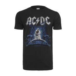 Merchcode Herren T-Shirt "Merchcode Herren ACDC Ballbreaker Tee", schwarz, Gr. S, unifarben, 100% Baumwolle, Shirts