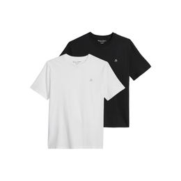 Marc O'Polo MARC O'POLO Herren T-Shirt "T-Shirt Jersey T-Shirts Shortsleeve Kjer 2er Pack", bunt, Gr. L, Obermaterial: 100% Baumwolle CO., Shirts