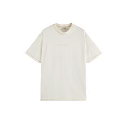 Scotch & Soda SCOTCH & SODA Herren T-Shirt "T-Shirt Core Logo Front Chest T-Shirt 1er Pack", wei&szlig;, Gr. XL, Obermaterial: 100% Baumwolle CO., Shirts