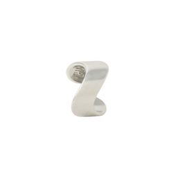 Yparis Ohrringe 'Ear cuff Wavy S' Damen Gr&ouml;&szlig;e 2.5 cm x 2.5 cm silber