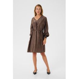 Kaffe Kleid KArizz A-shape in Morel | Gr.: 40