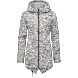 Ragwear Zip-Up Hoodie 'Wingi' female size XL mottled grey