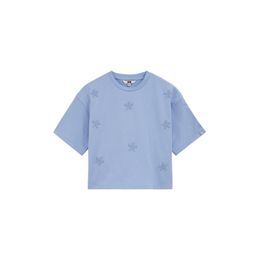 WE Fashion T-Shirt M&auml;dchen Gr&ouml;&szlig;e 146/152 hellblau