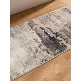 Theko Badematte, Rosa, Gr. 50x60 cm - rechteckig, Badematten, Material: Polyester