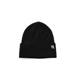 K by KARL LAGERFELD Karl Lagerfeld M&uuml;tze 'IKON' Damen Gr&ouml;&szlig;e 55/60 schwarz / wei&szlig;