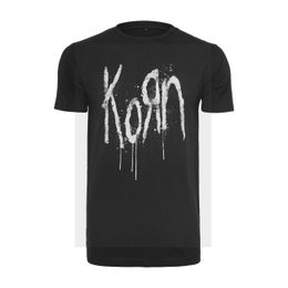 Merchcode Herren T-Shirt "Merchcode Herren Korn Still A Freak Tee", schwarz, Gr. XL, unifarben, 100% Baumwolle, Shirts