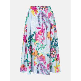 LIEBLINGSST&Uuml;CK LIEBLINGSST&Uuml;CK Damen Midirock "FrankaL"430p1, light blau, Gr. 40, 100% Baumwolle, R&ouml;cke, aus 100% Baumwolle