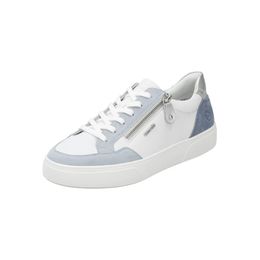 Remonte Sneaker in Wei&szlig;/Blau | Gr.: 40