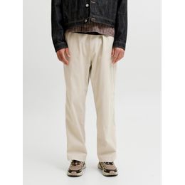 Jack & Jones JACK & JONES Herren Chinos "JPSTBILL DREW CHINO NOOS", beige, Gr. 31, unifarben, Web, Obermaterial: 100% Baumwolle, Hosen, Baumwolle, weit geschnitten