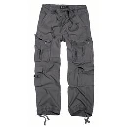 Brandit Cargohose "Pure Vintage Trouser" in Grau | Gr.: XL
