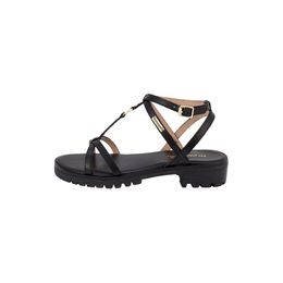 Les Trop&eacute;ziennes par M Belarbi Ledersandalen &bdquo;Les Haura&ldquo; Schwarz | Gr.: 36
