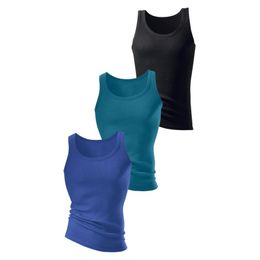 H.I.S. H.I.S Tanktop in royalblau, schwarz, petrol | Gr.: 9