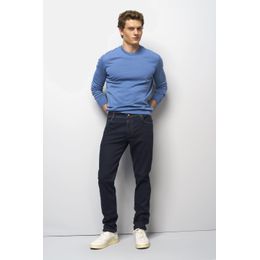 MEYER Herren 5-Pocket-Jeans "M5 Five Pocket", blau, Gr. 34, unifarben, 98% Baumwolle, 2% Elasthan, Jeans, M5 Five aus Super Stretch-Material