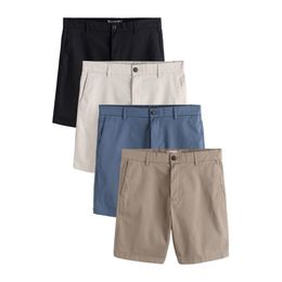 next Shorts Herren Gr&ouml;&szlig;e 52 blau / hellbraun / hellgrau / schwarz