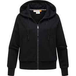 Ragwear Zip-Up Hoodie 'Taila' female size XXL Black
