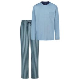 Ammann Schlafanzug Mix & Match in Copen blue | Gr.: XXL
