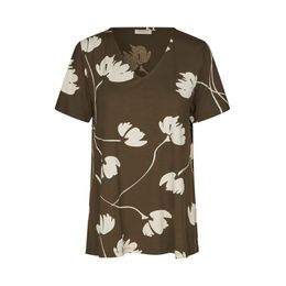 Masai Kurzarm T-shirt MaDarlene in Slate Black | Gr.: 44