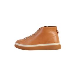 Divine Factory Al&eacute;noa High-Top-Sneaker aus Leder Braun | Gr.: 40