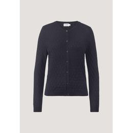 hessnatur Strickjacke in marine | Gr.: XL