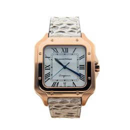 Laurent Philippe Analoguhr 'Conqueror Spirit of the Rose Serpent Ivory' Herren Gr&ouml;&szlig;e 10mm rosegold