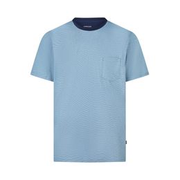Ammann Schlafanzug Oberteil Mix & Match in Copen blue | Gr.: XL